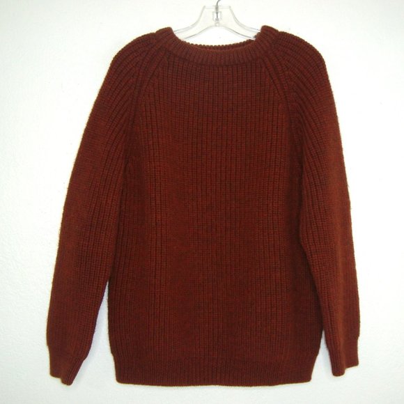Pure Bristish Wool | Sweaters | Pure British Wool Rusty Brown ...